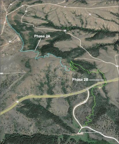 New trail completes route from edge of town to Happy Jack Recreation ...
