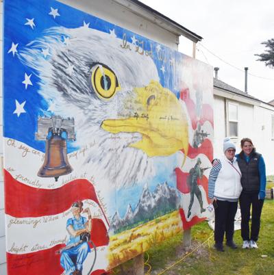 New patriotic mural unveiled on Veterans Day | News | wyomingnews.com