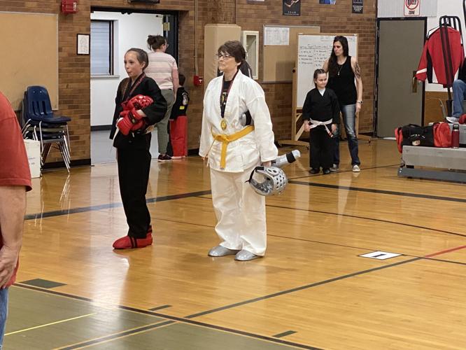 Kicking boards and taking names: Mom and son duo represent Rawlins in ...