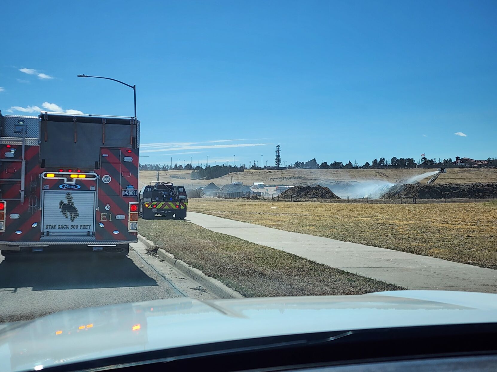 High winds spark fires across Laramie County, evacuations in Colorado ...