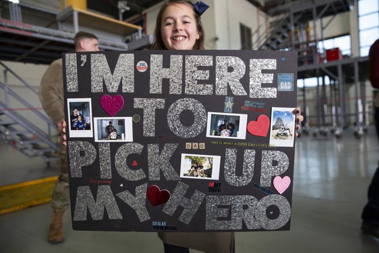 National Guard airmen return to Cheyenne from deployment | Local News ...