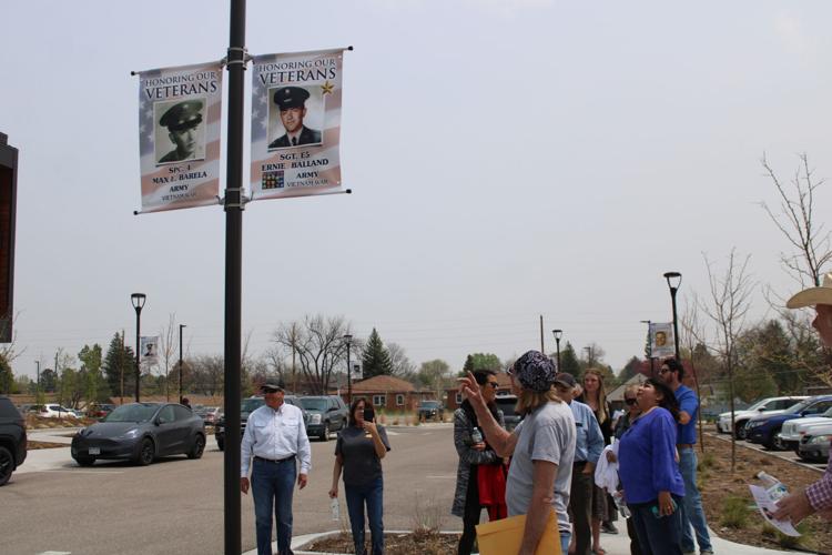 Military tribute banner unveiling, photos | | wyomingnews.com