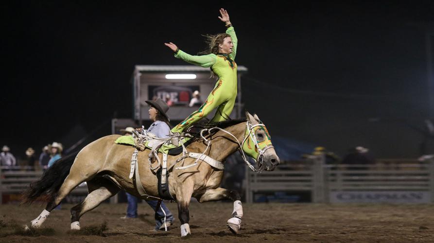 Trick riding: CFD’s most acrobatic entertainment | Cheyenne Frontier ...