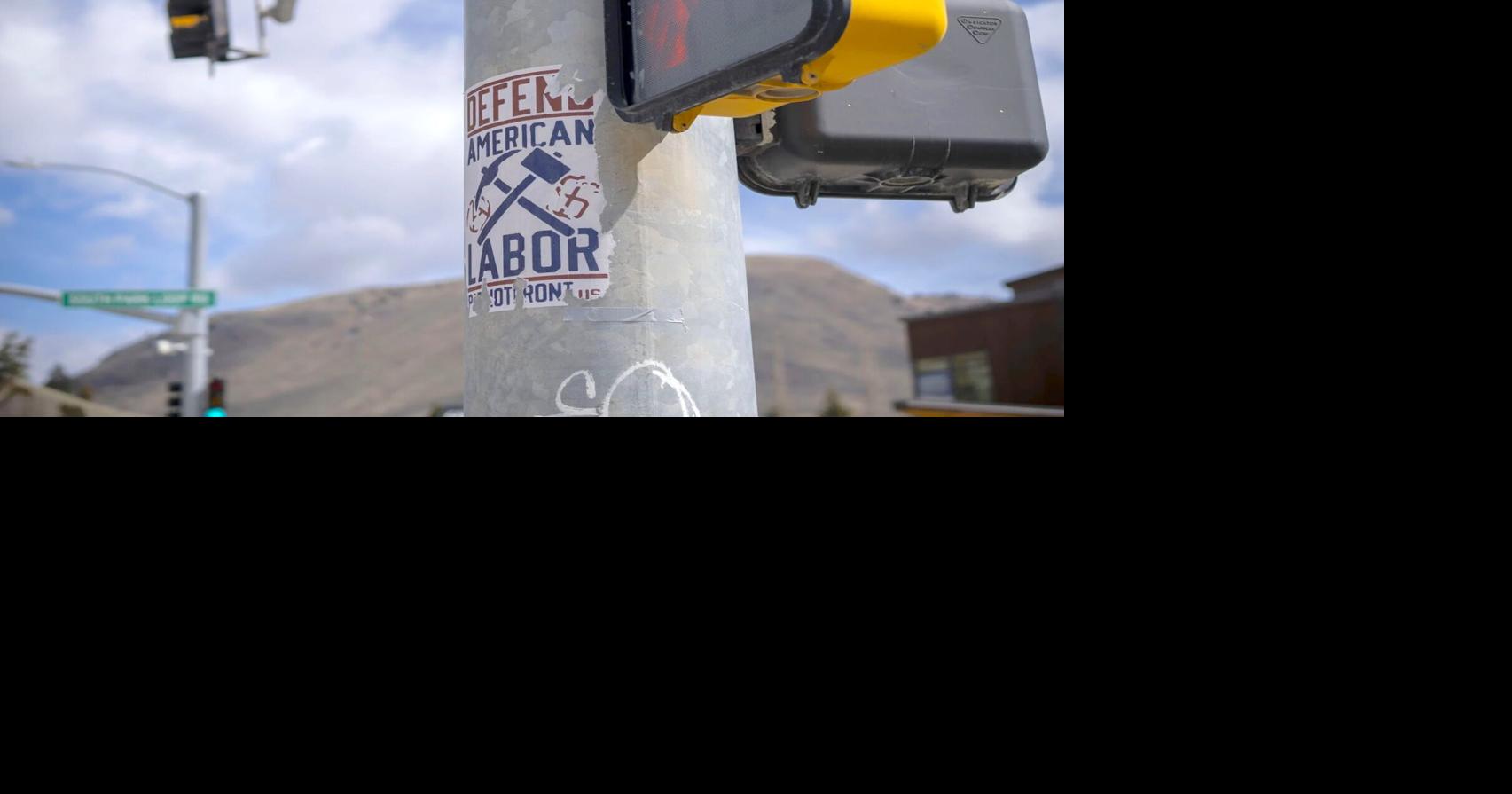 Jacksonites scraping white nationalist propaganda off Teton County ...