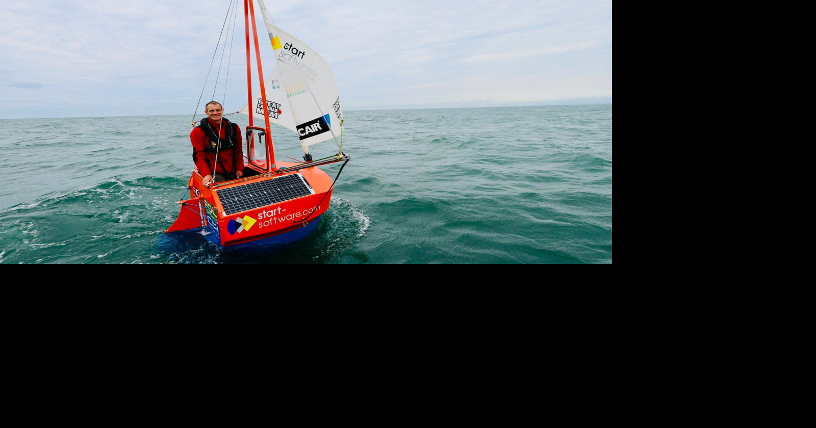 Dad embarks on journey across Atlantic Ocean in tiny boat | National ...