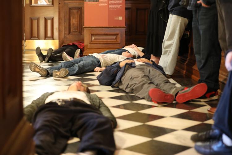 UW students stage 'die-in' outside Governor's office | Industry News ...
