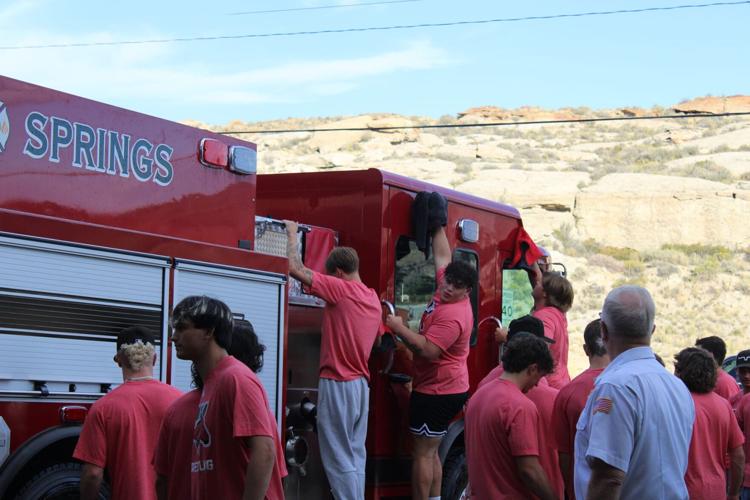 Rock Springs Fire Department introduces new fire engine to community ...