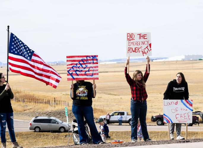 Trucker 'freedom convoy' stops in Cheyenne | Local News | wyomingnews.com
