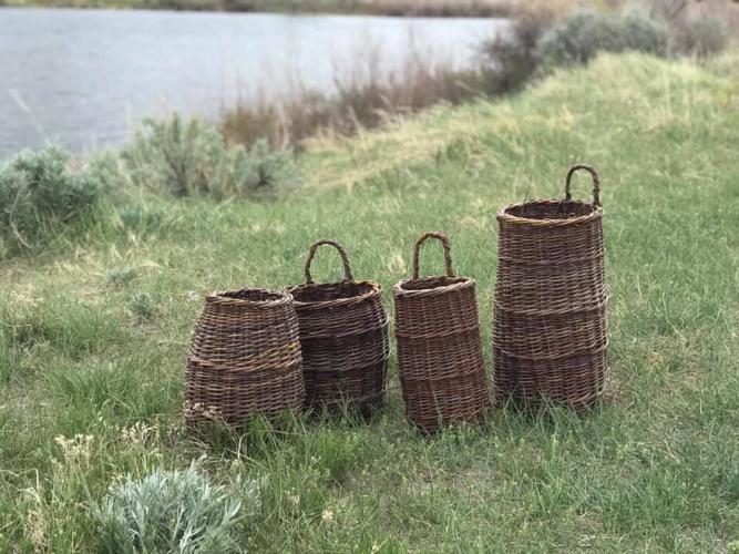 Wyoming woman weaves willow baskets for function and family | To Do ...