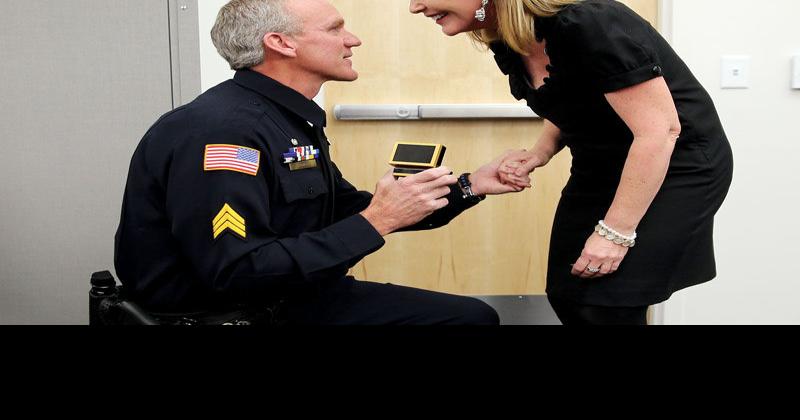 Cheyenne Police lieutenant proposes during promotion ceremony | Local ...