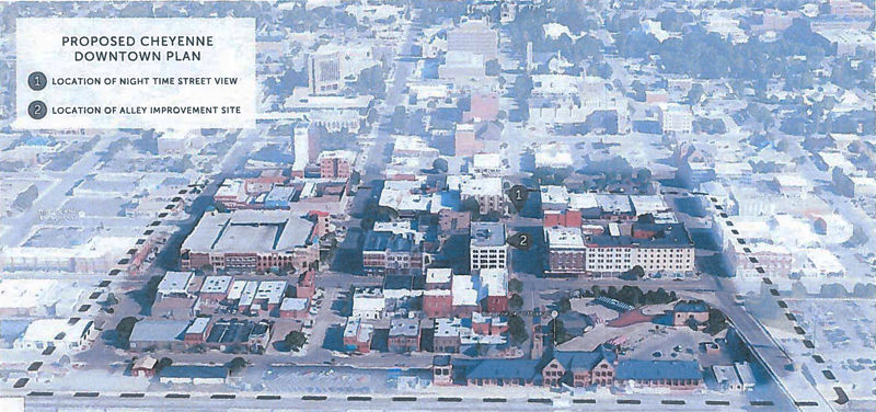 Lighting, alley work part of core plan for downtown Cheyenne | News ...