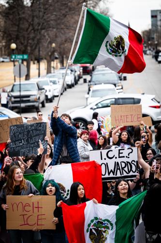 Cheyenne students hold ICE Out protest, 2-13-26 | Gallery | wyomingnews.com