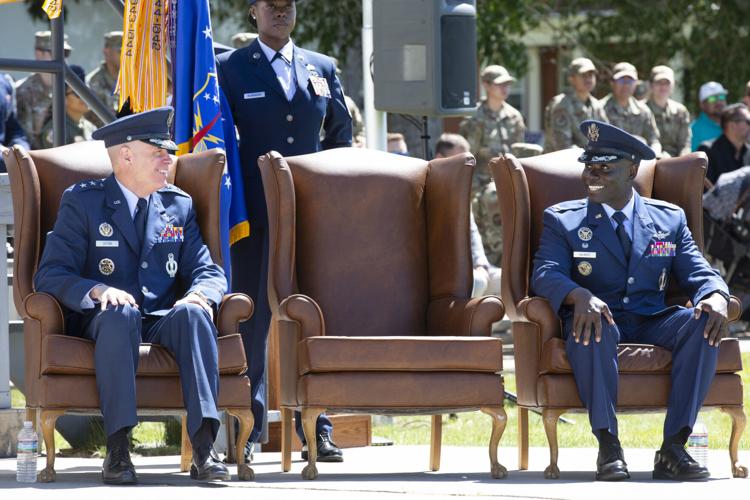 Warren's first Black commander takes office | Local News | wyomingnews.com