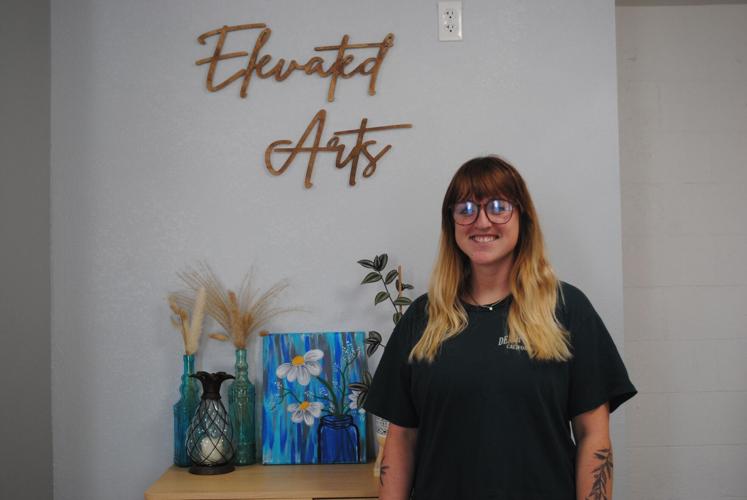 A tip of the cap: Rawlins artist Taya Morrell provides customers with ...