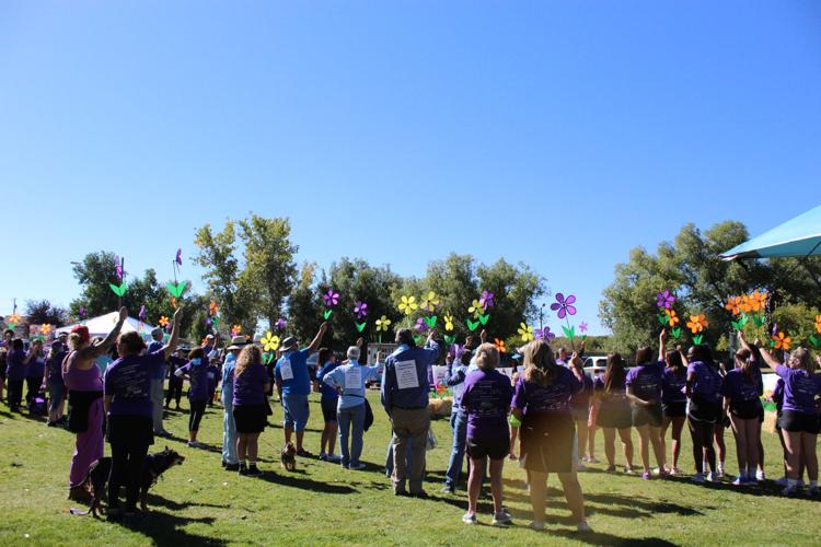 Walking for the white flower: Alzheimer's Association hosts walk in ...