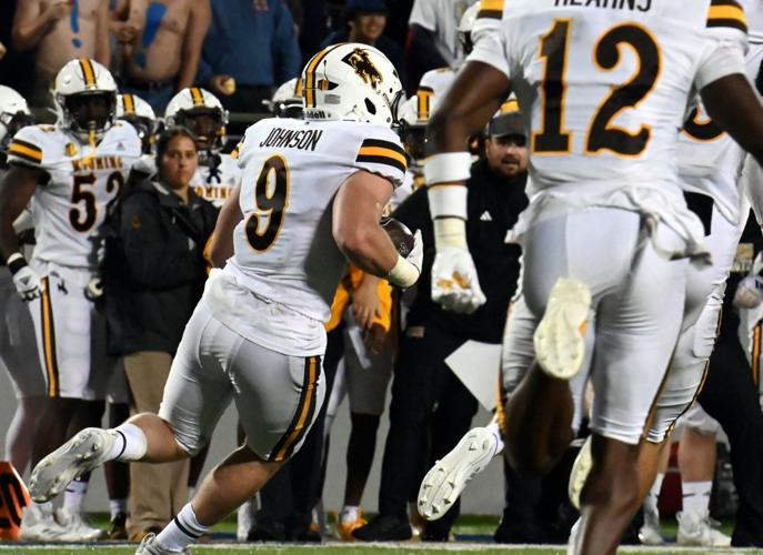 Wyoming LB Brayden Johnson playing with a chip on his shoulder | University of Wyoming ...