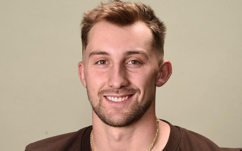 Wyatt Wieland blossoms from walk-on to offensive leader | University of ...