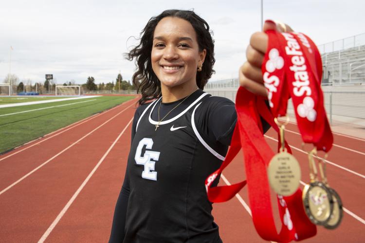 Cheyenne East senior Taliah Morris won three state titles, set records ...