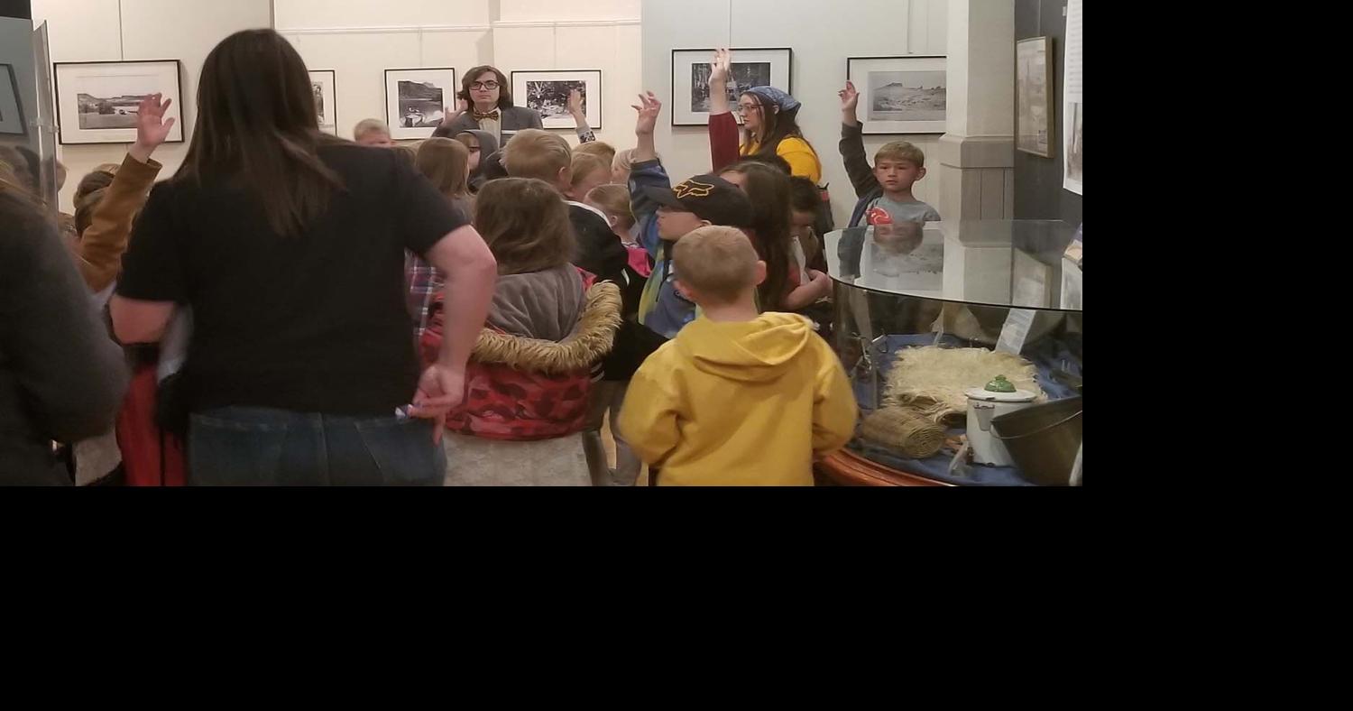 Harrison second graders visit Sweetwater County Historical Museum ...