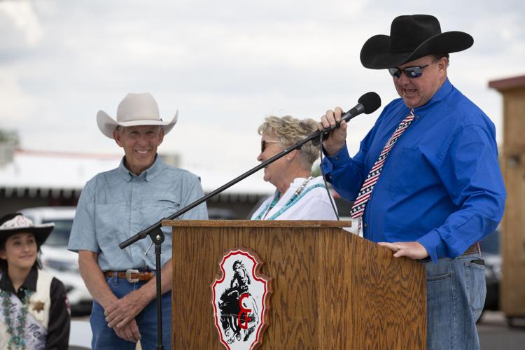CFD officials unveil Year of the Cowgirl statue at Frontier Park ...
