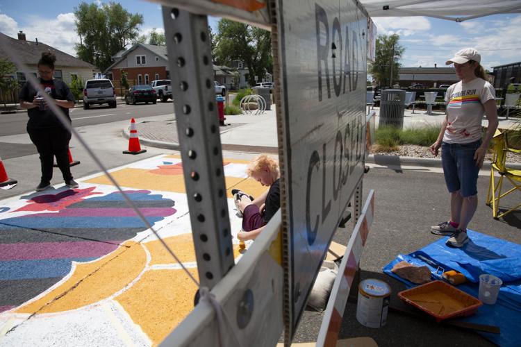 High school students add art, safety to downtown’s west edge | Local ...