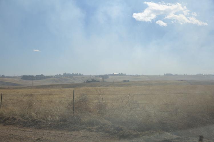 Large grass fire west of Cheyenne forces residents to evacuate | Local ...