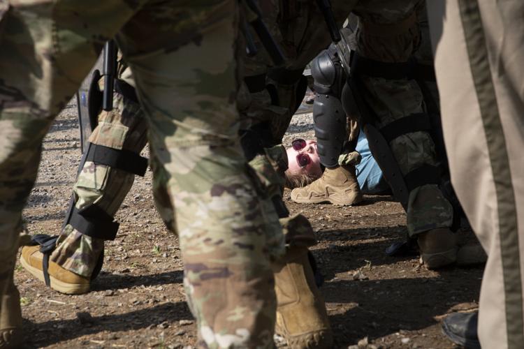 Vigilant Guard 23-3 mock riot exercise | Gallery | wyomingnews.com