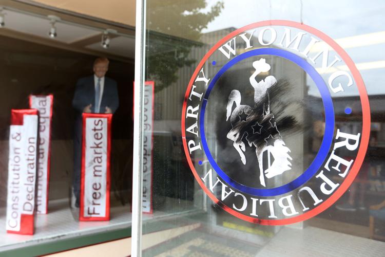 Wyoming Republican Party office vandalized with spray paint | Local ...