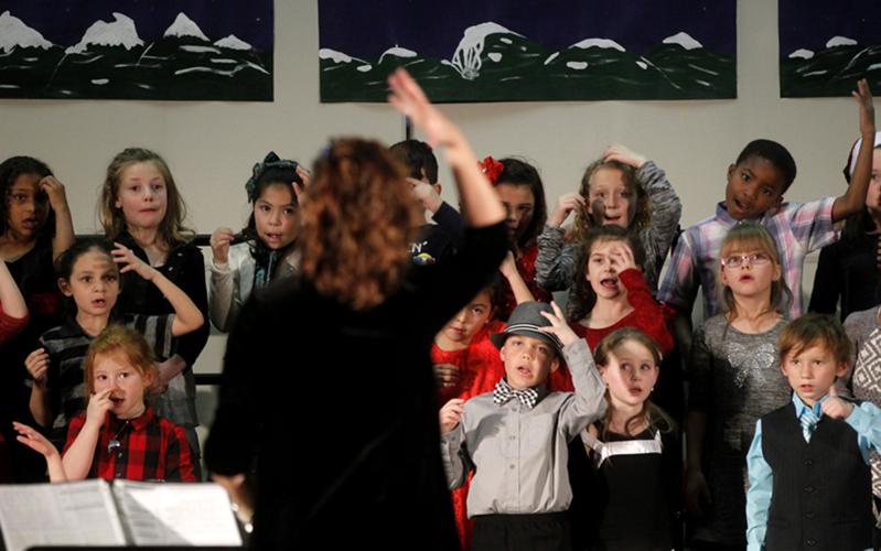Cole Elementary School holds holiday program downtown | Gallery ...