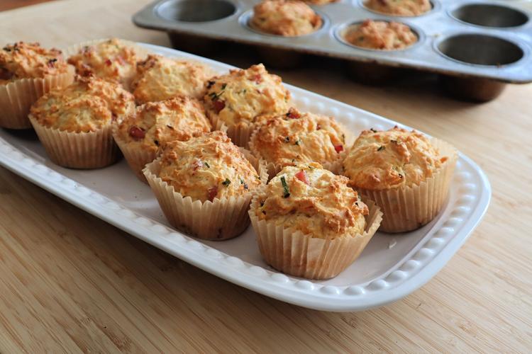 Gretchen's table: Ham, cheese and chive muffins are an easy breakfast ...