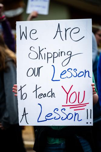 Cheyenne students hold ICE Out protest, 2-13-26 | Gallery | wyomingnews.com