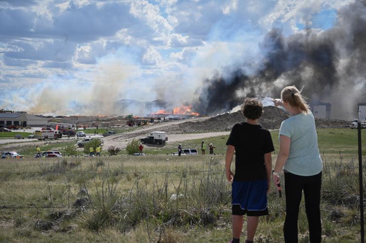 Massive blaze destroys apartment building under construction, no ...