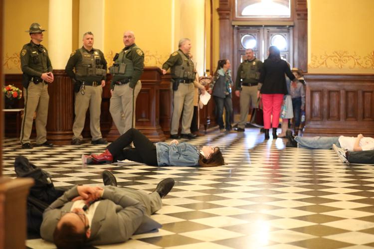 UW students stage 'die-in' outside Governor's office | Industry News ...