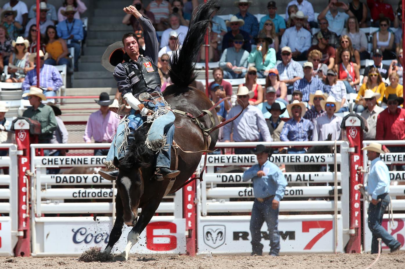 Larsen's big score holds up at Cheyenne Frontier Days | Rodeo ...