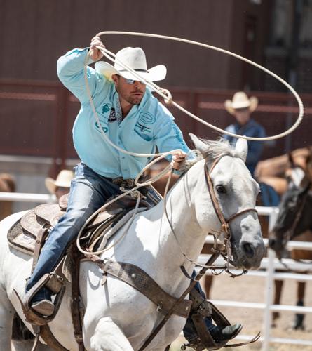 Taylor Santos is top steer roping qualifier at Cheyenne Frontier Days ...