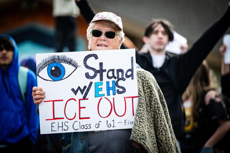 Cheyenne students hold ICE Out protest, 2-13-26 | Gallery | wyomingnews.com