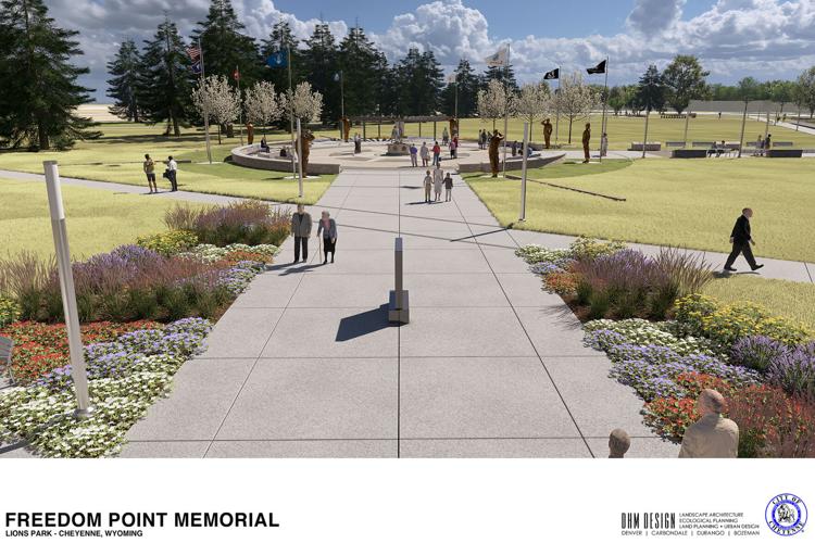 Plans announced for Freedom Point veterans’ memorial in Lions Park ...