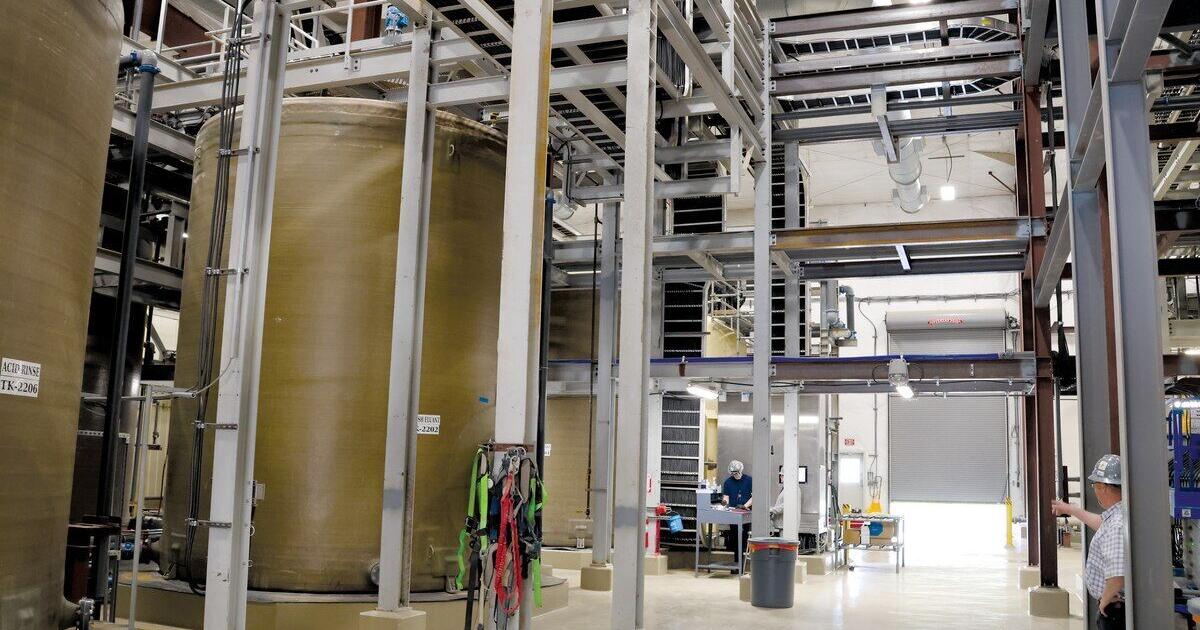 Strata unveils processing plant: New facility completes circle from ...