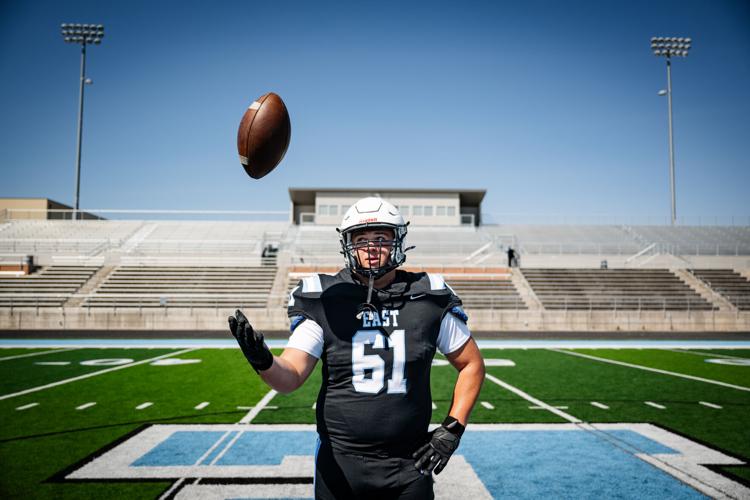 All-around athleticism helps Cheyenne East lineman Isaac Clay stand out ...