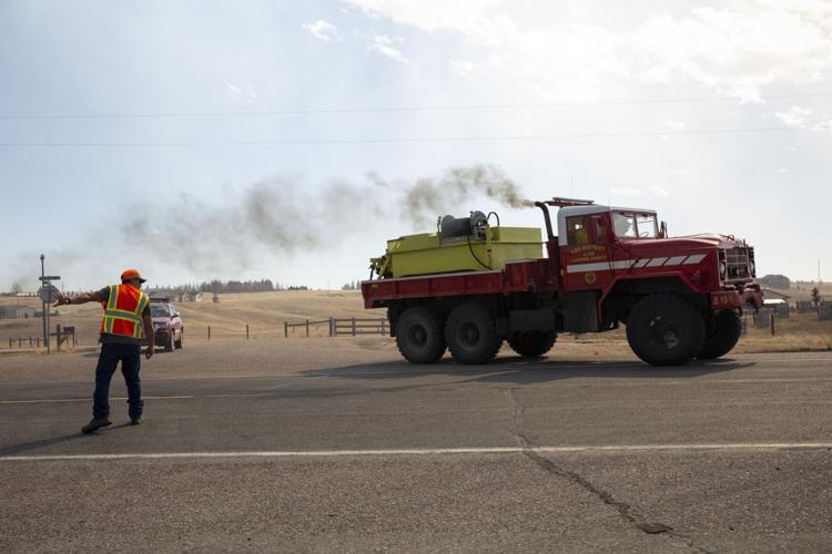 Large grass fire west of Cheyenne forces residents to evacuate | Local ...