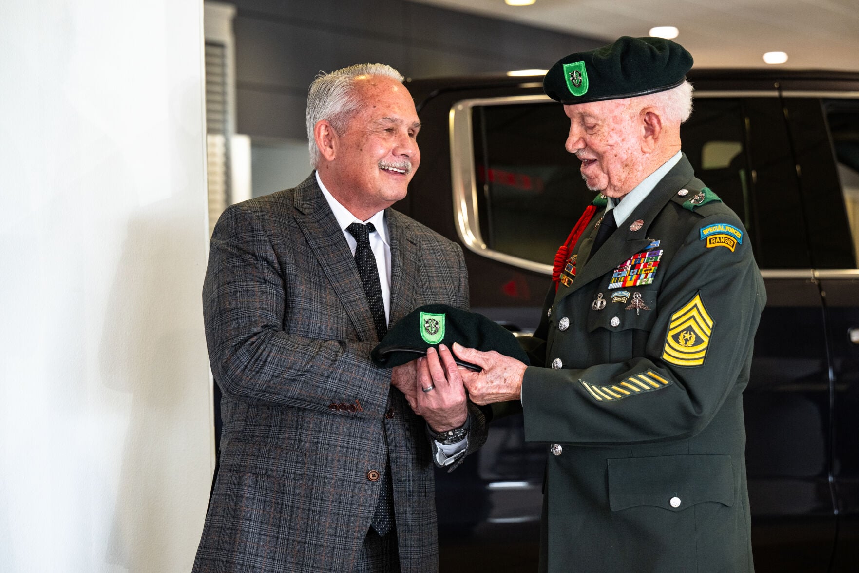 Cheyenne's Jim Casey becomes first honorary member of 10th Special ...
