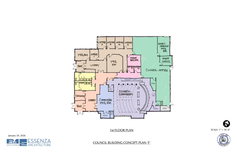Council discusses conceptual designs for Municipal Building renovations ...