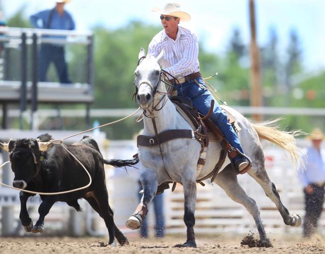 Brady Garten wins second go-round of CFD steer roping | Rodeo ...