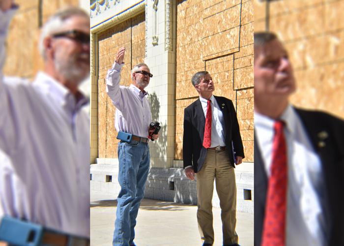 Mayor Kaumo gives Gov. Gordon tour of historic First National Bank ...