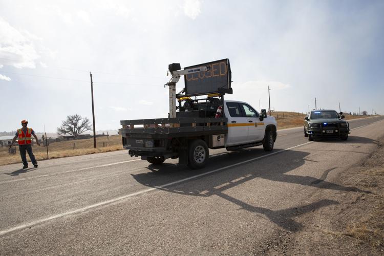 Large grass fire west of Cheyenne forces residents to evacuate | Local ...
