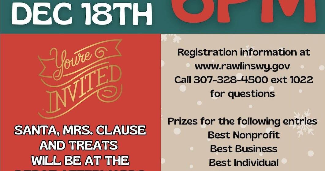 City of Rawlins will host holiday parade | Rawlins Times | wyomingnews.com