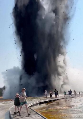 Biscuit Basin thermal area explosion not atypical for Yellowstone ...