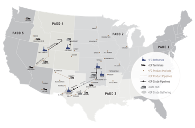 Holly Energy Partners to buy rest of Frontier and SLC Pipelines ...