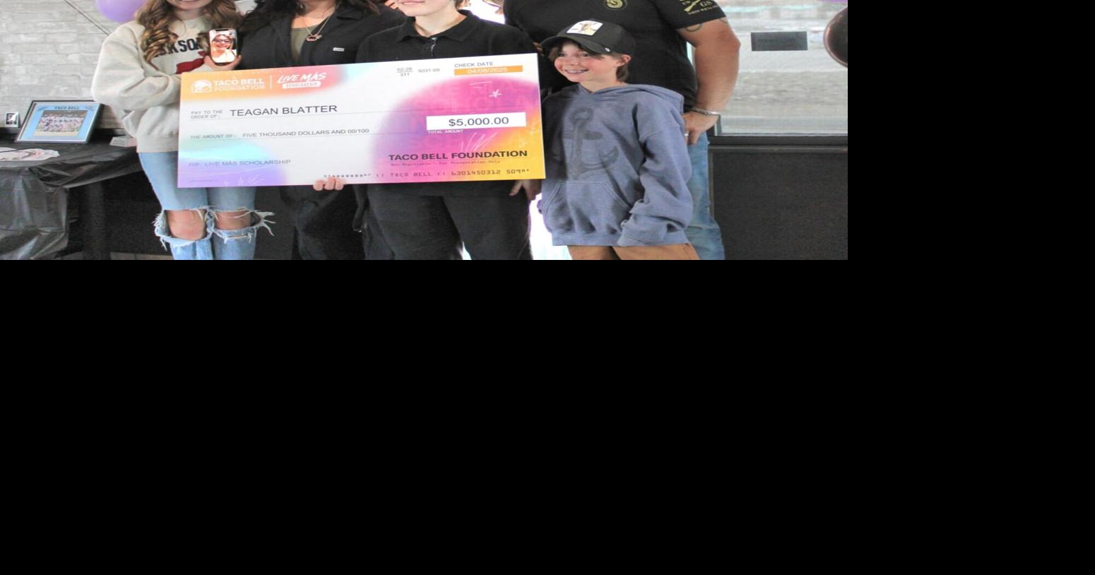 Local Taco Bell worker receives $5,000 scholarship | Rocket Miner ...