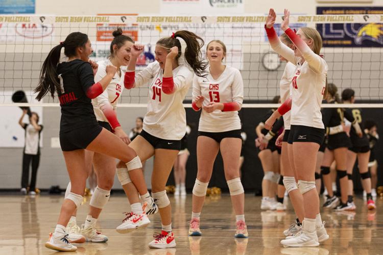 Cheyenne South v Cheyenne Central girls volleyball | Gallery ...
